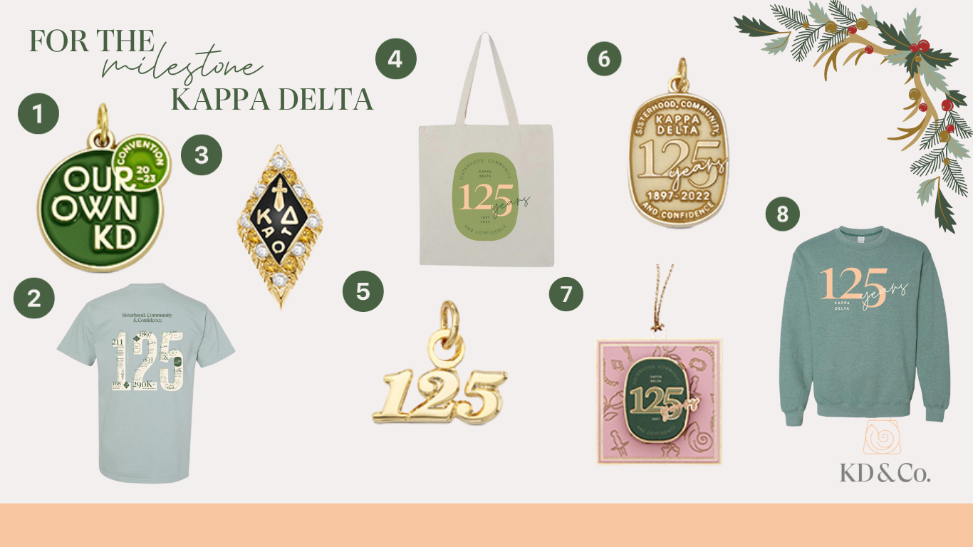 KD&Co. Holiday Gift Guide - Kappa Delta