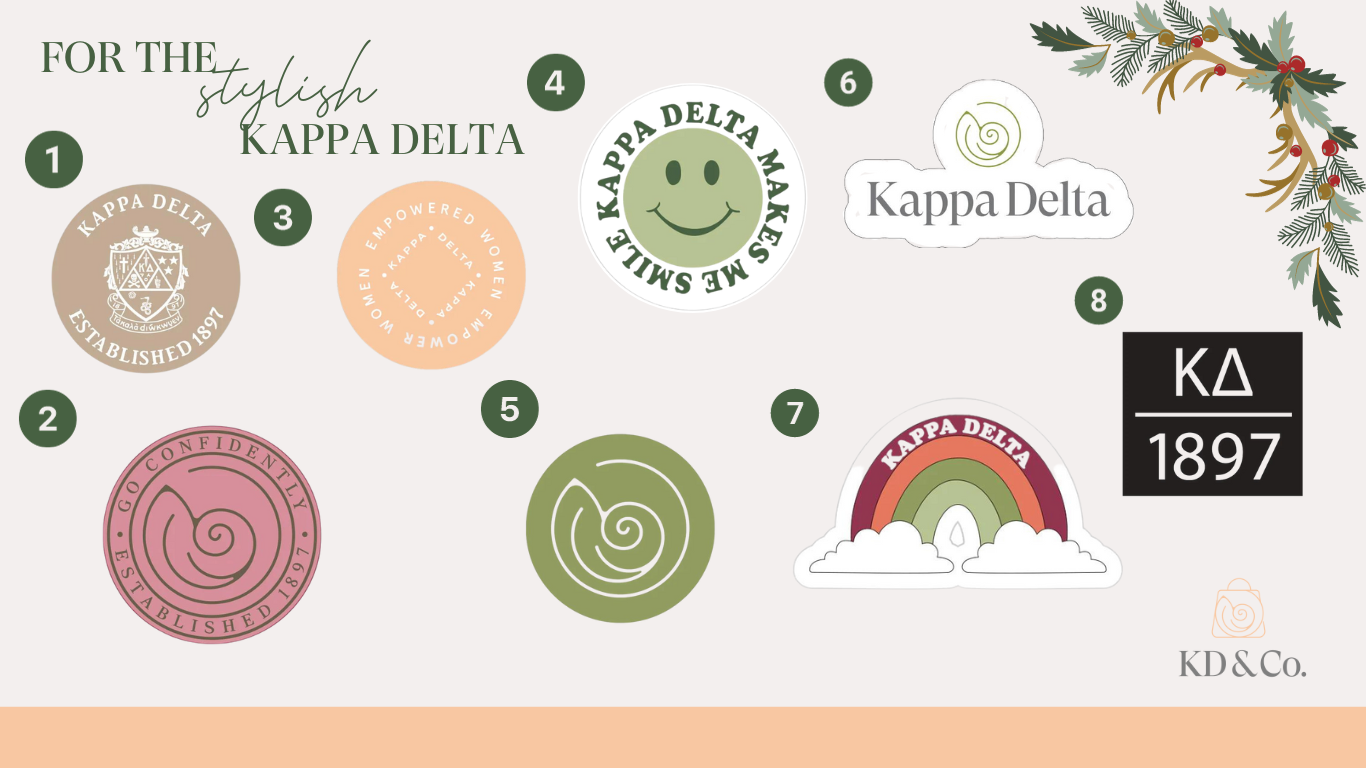 KD&Co. Holiday Gift Guide - Kappa Delta